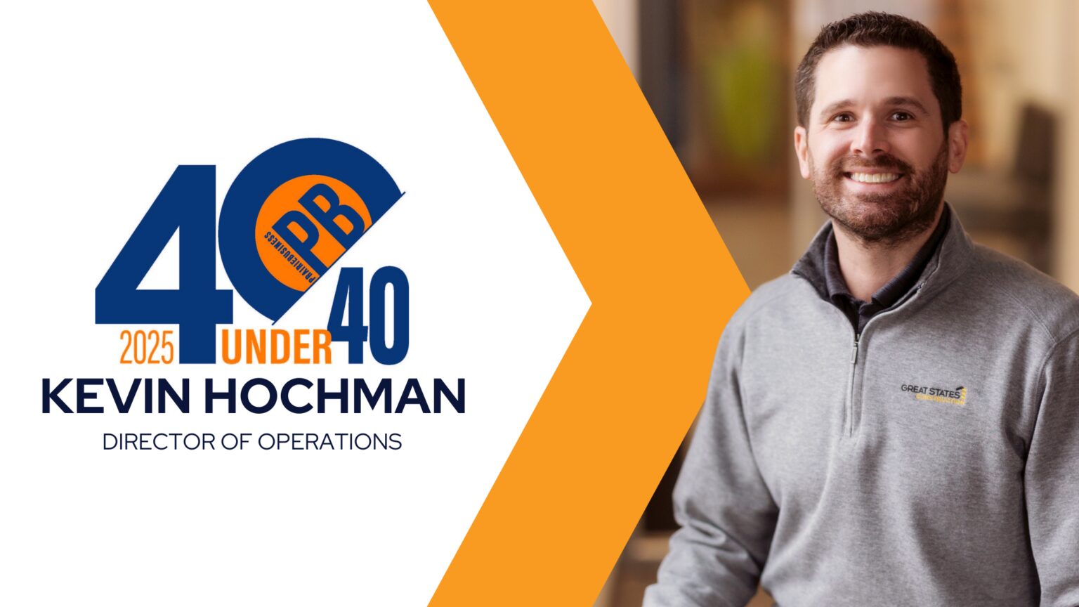 GSC Celebrates Kevin Hochman, One of the 2025 Prairie Business Magazine ...